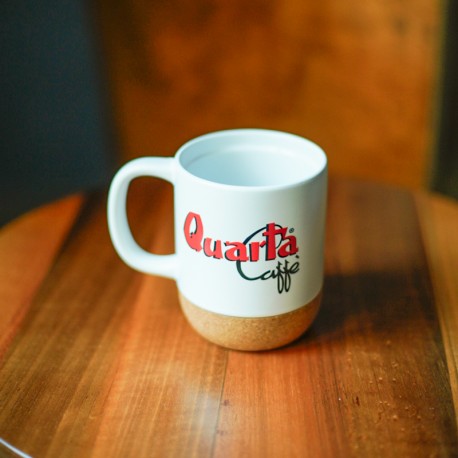 Quarta Caffè cup with natural cork base
